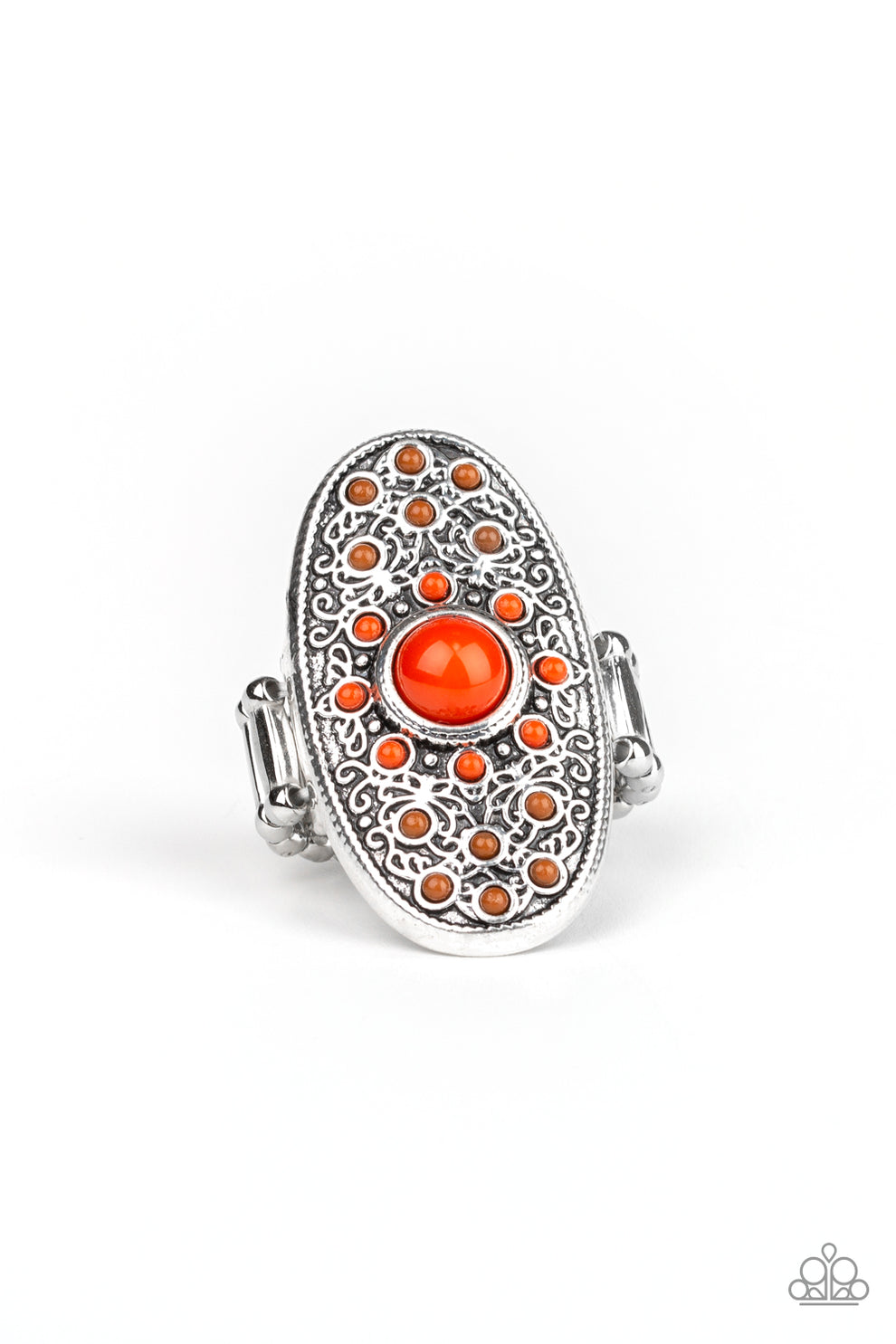 PAPARAZZI SOLAR PLEXUS - ORANGE – Bee's Bling Bash